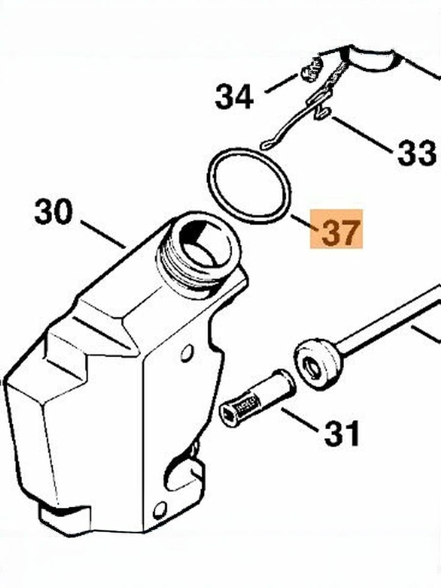 9645-945-2820 кольцо уплотнительное круглое MSE220, TS760