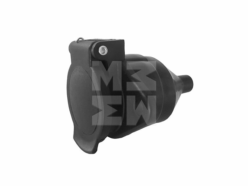 Розетка 7 полюсов тип N ISO 1185 пластиковый корпус винтовой зажим Marshall M7331001
