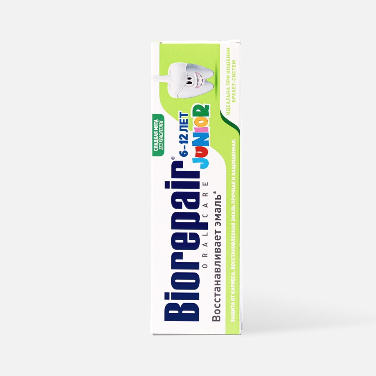Зубная паста Biorepair "JUNIOR", для укрепления эмали, для детей от 6 лет, 75мл