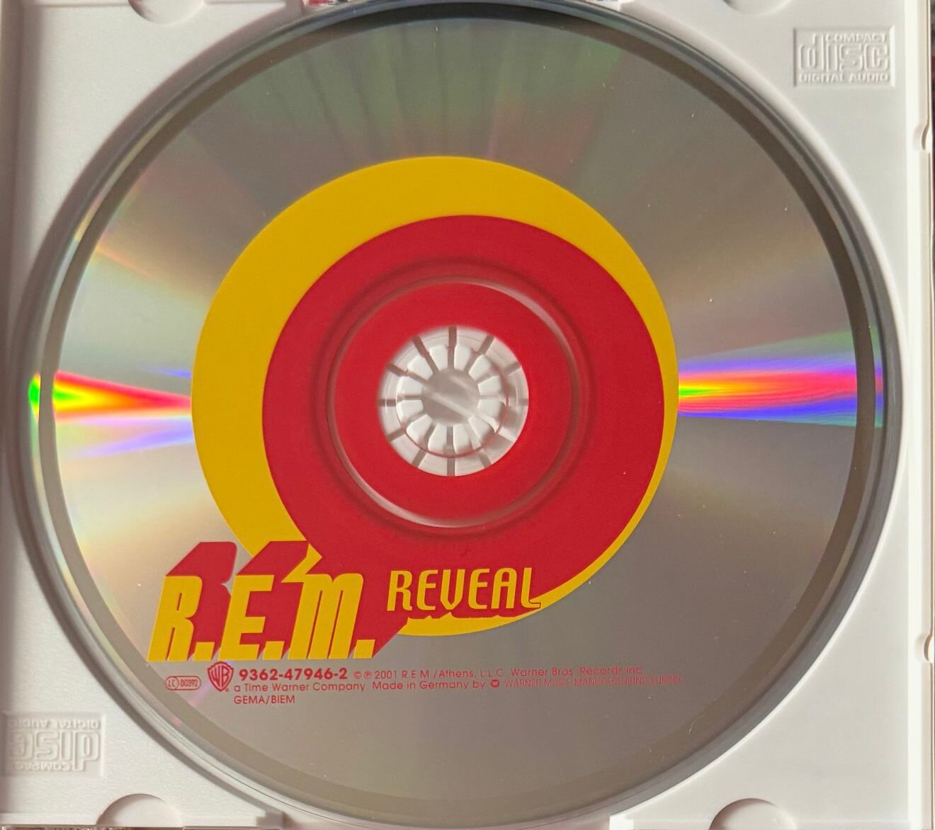 CD-диск R.E.M. - Reveal EU 2001 mint mint (редкое состояние) — фото 1