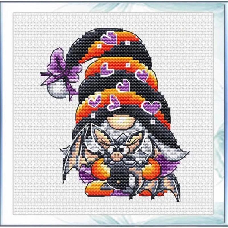 Набор для вышивки крестом XIUSPRING 8457-8464 белый канва ZZ8459, 18ct white