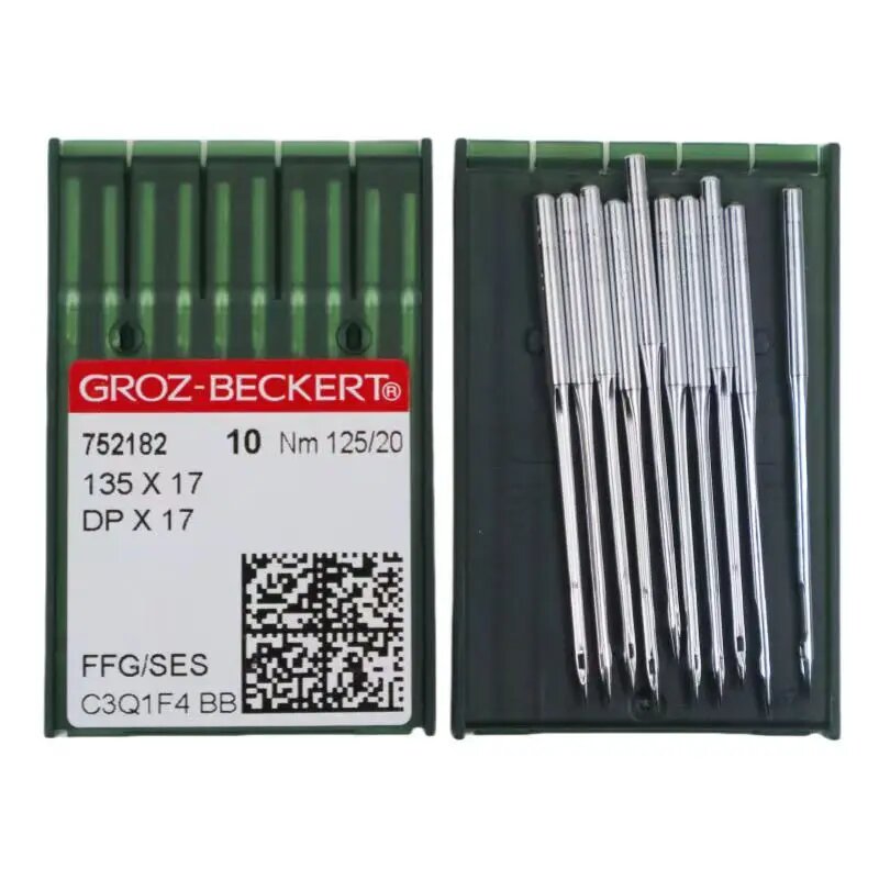 Иглы Groz-Beckert 135×17 DPX17, Цвет: 140 NO.22