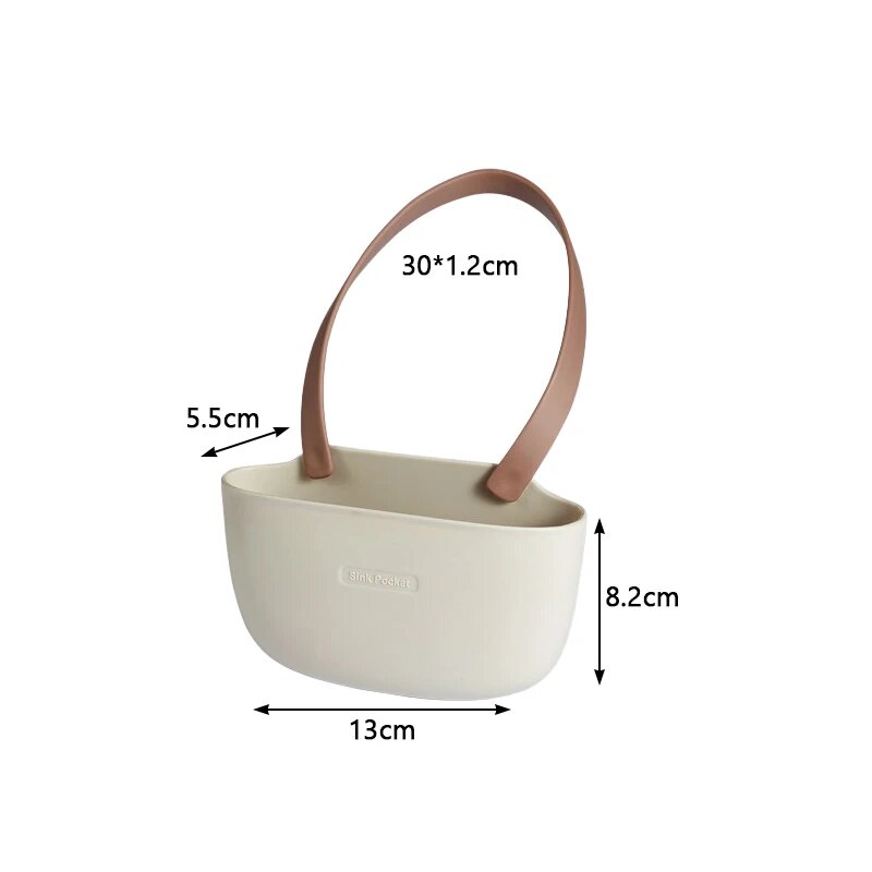 Держатель для раковины бежевый Coffee 13x8.2x5.5см