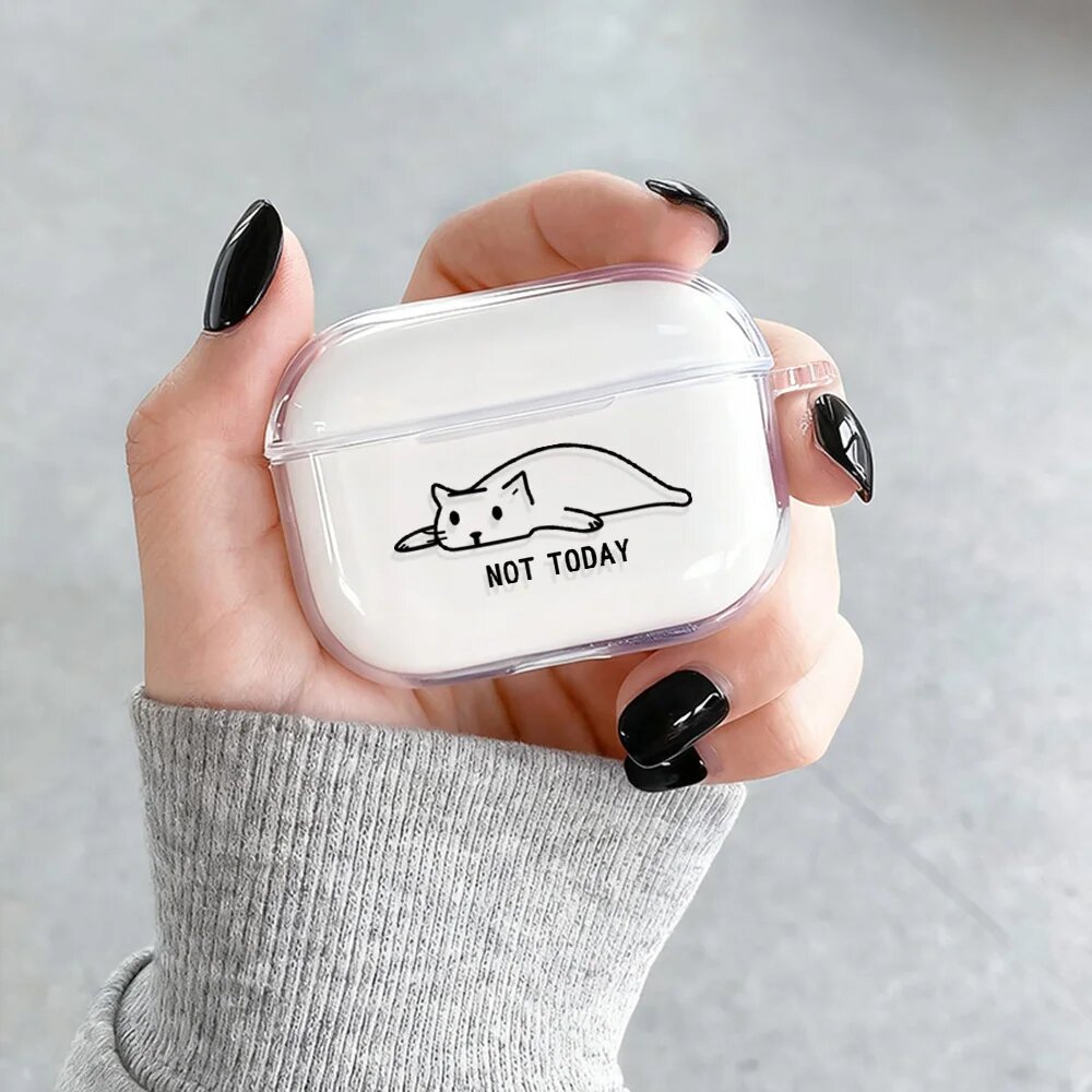 Чехол для Airpods 4 TUNEDEE, ТПУ, белый, Цвет: 1119