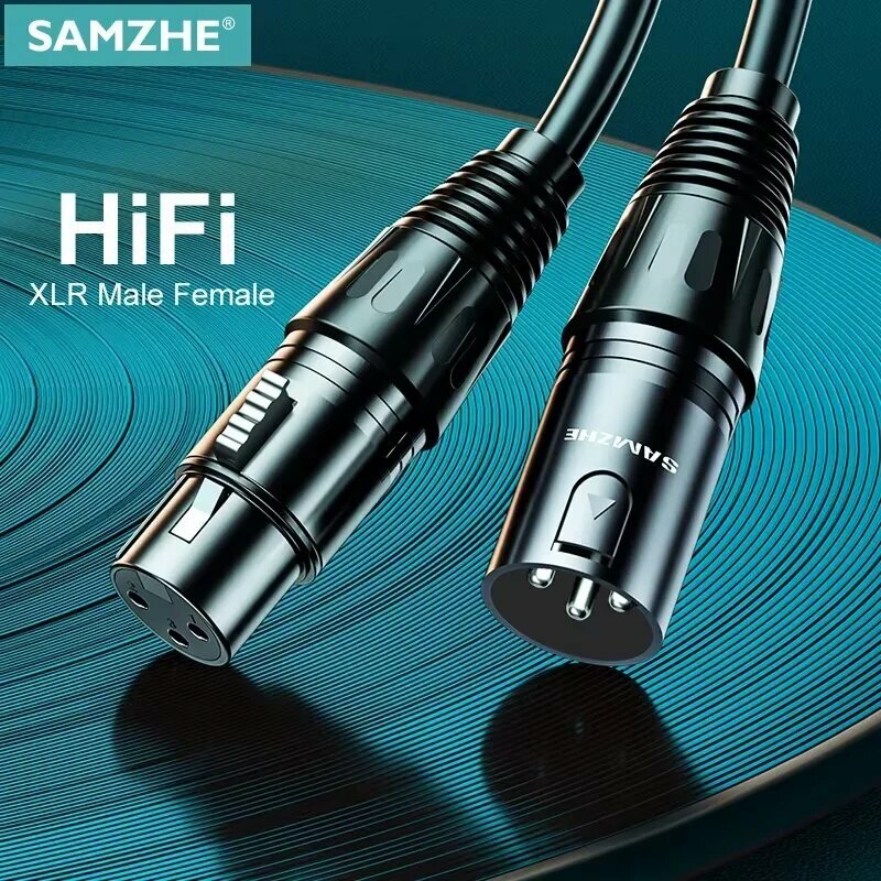 SAMZHE XLR кабель для микрофона, 3 м