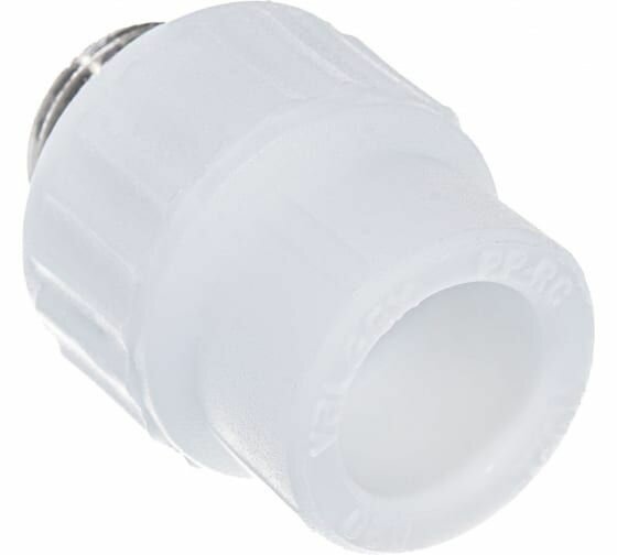 Комбинированная муфта VALFEX PP-R белая, 20х1/2 дюйма НР 10 шт