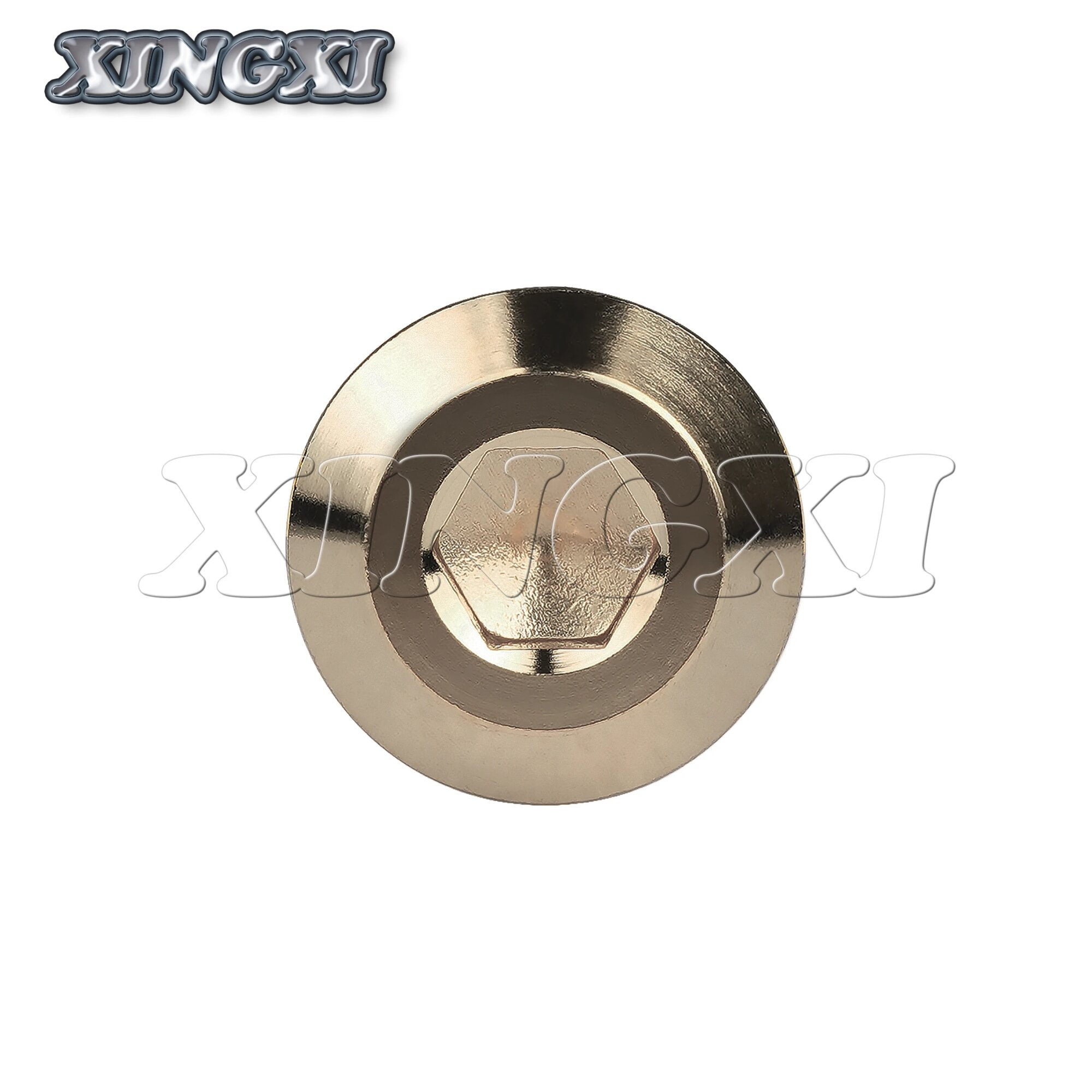 Xingxi титановые болты M6/M8 для тормозов велосипедов и мотоциклов М8, Bronze, 20mm