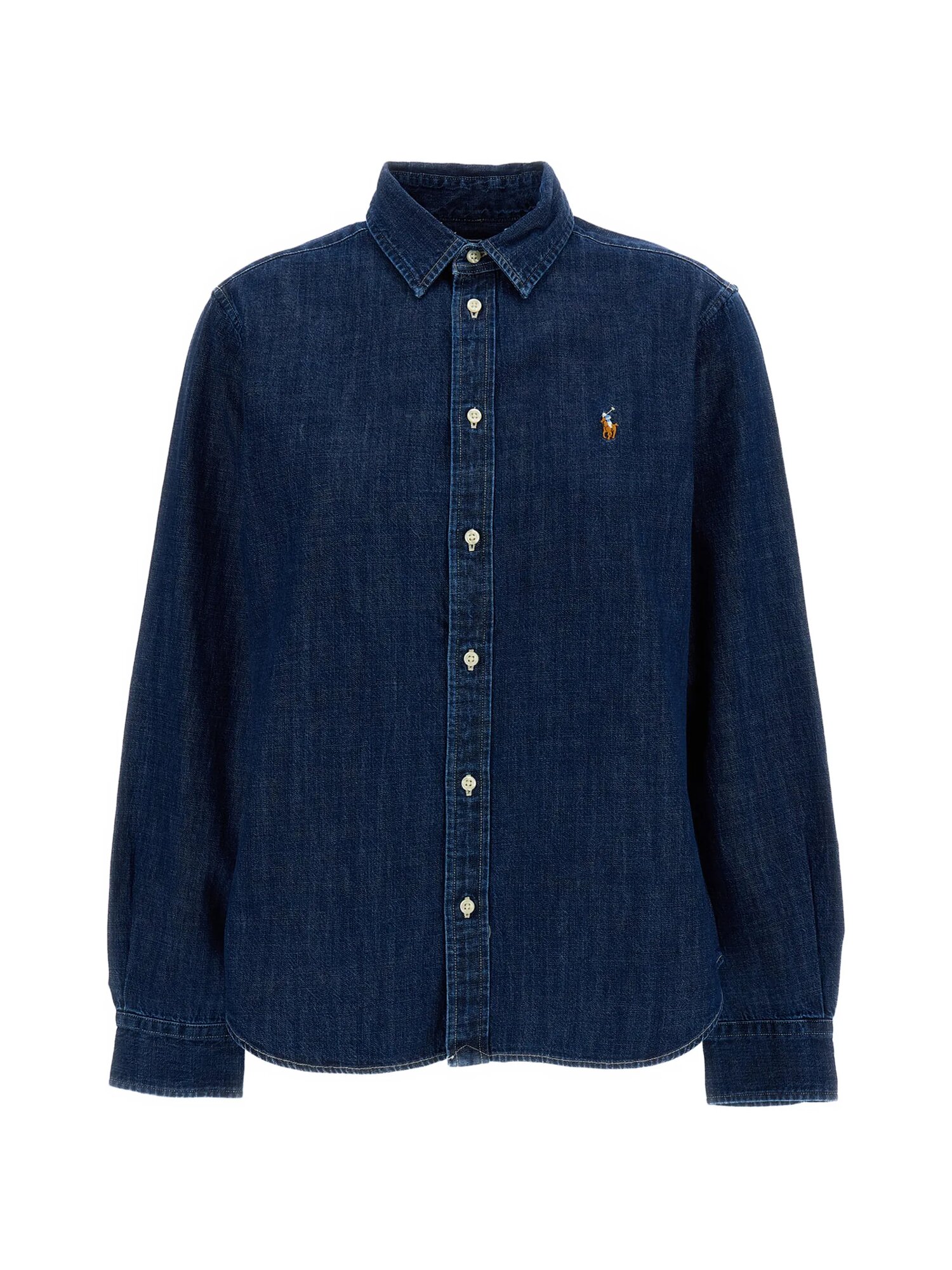 Рубашка Embroidered Pony logo shirt