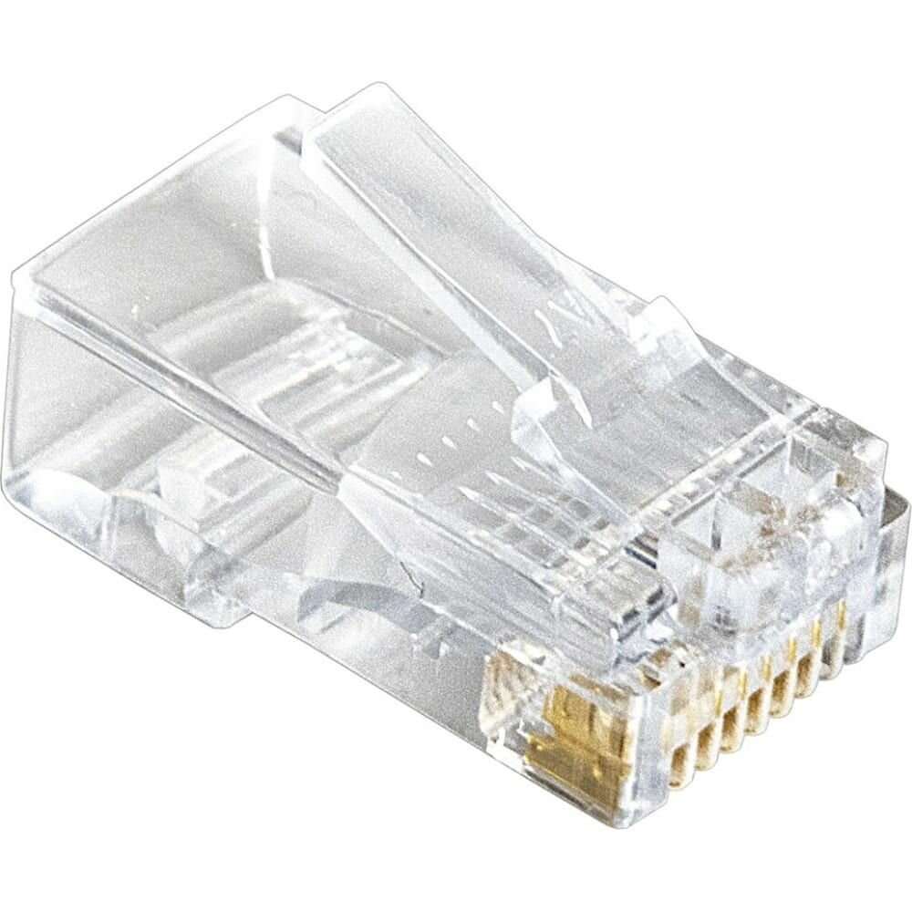 Коннектор RJ-45 ExeGate Категория 5 V 8P8C под одножильный кабель 100шт 158091