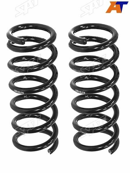 . SAT Пружина задняя Комплект (2 шт) для SUBARU LEGACY BE# 98-03