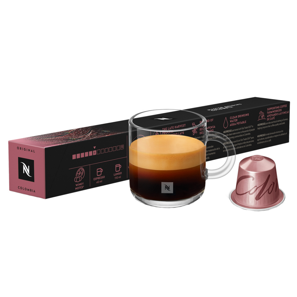 Кофе в капсулах Nespresso Original Colombia, 10 капсул