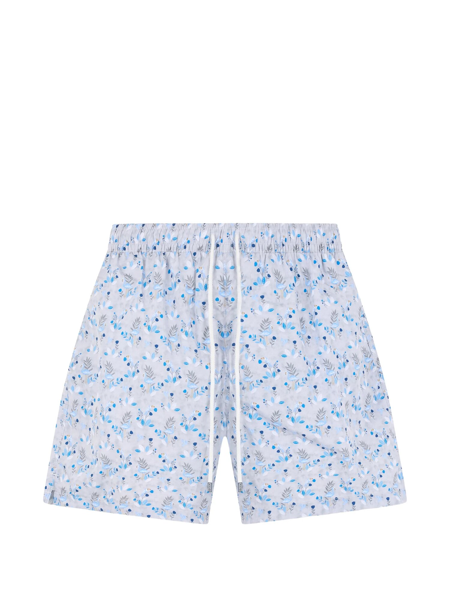 Шорты для плавания Floral-print drawstring swim shorts