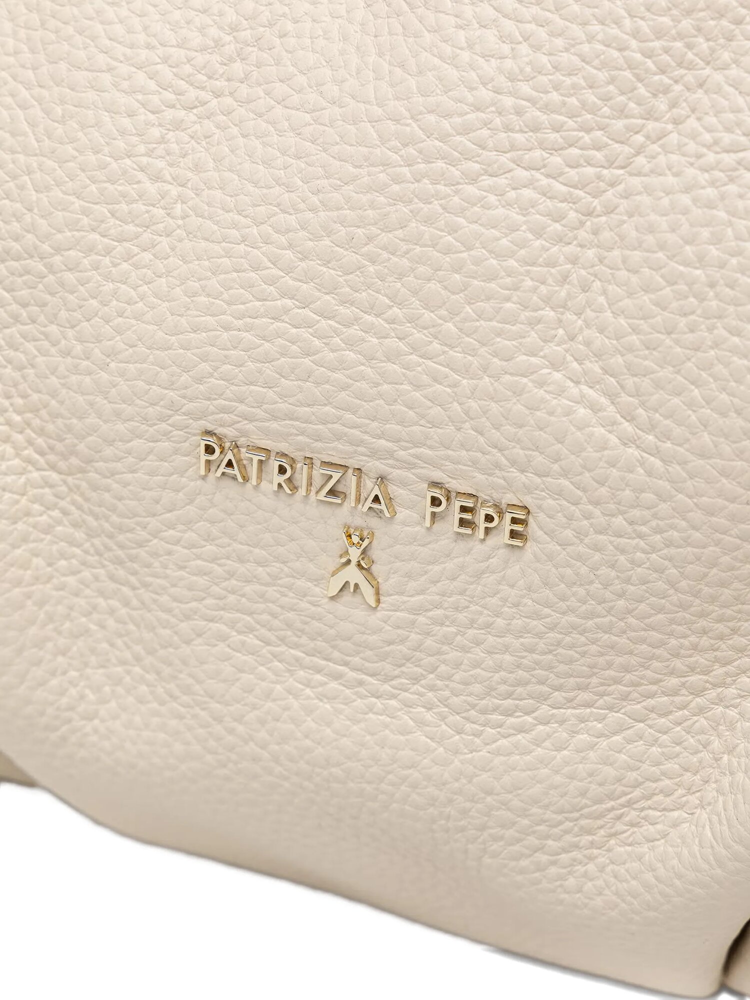 Сумка PATRIZIA PEPE Bubble, бежевый/белый — фото 1