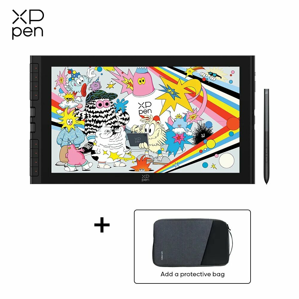 XPpen Artist 16 (Gen 3) 15.4" графический планшет + сумка