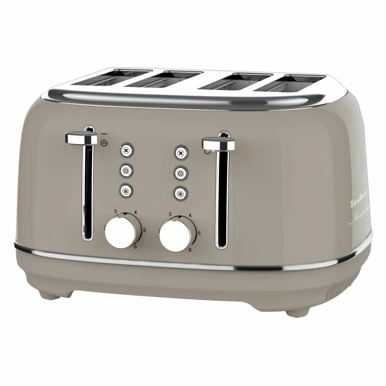 Тостер Tesler TT-455 Sand Grey
