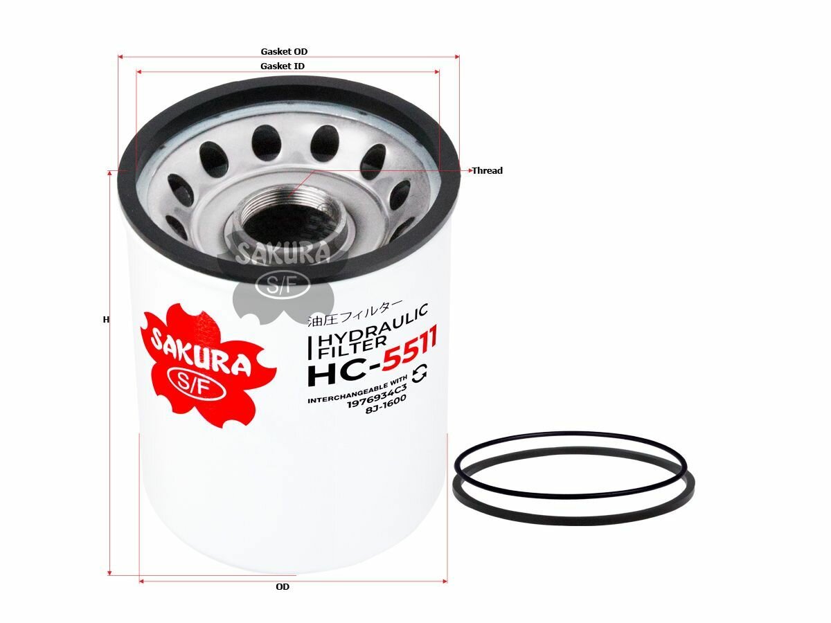 Гидравлический фильтр Sakura HC5511