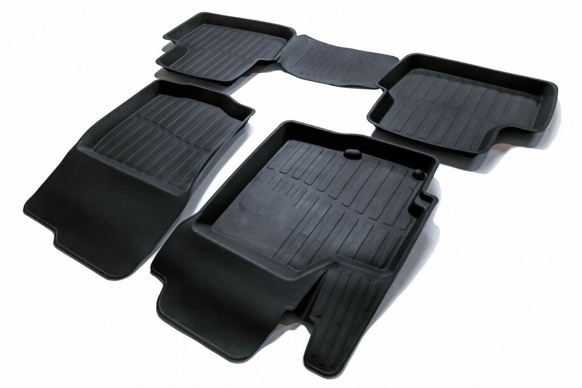 Коврики пола Mitsubishi Lancer X (2007-2014) Premium (к-т 4 шт)