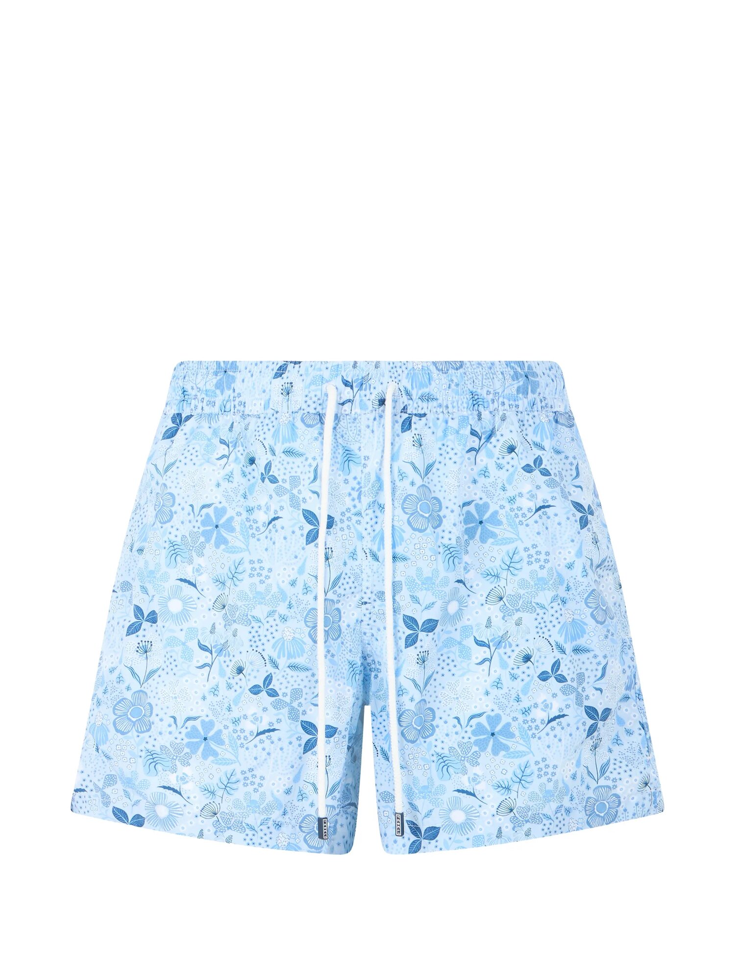 Шорты для плавания Floral-print drawstring swim shorts