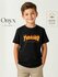 Футболка ONYX PRINTS, размер 116, черный