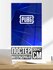 Постер на стену PUBG blue poly