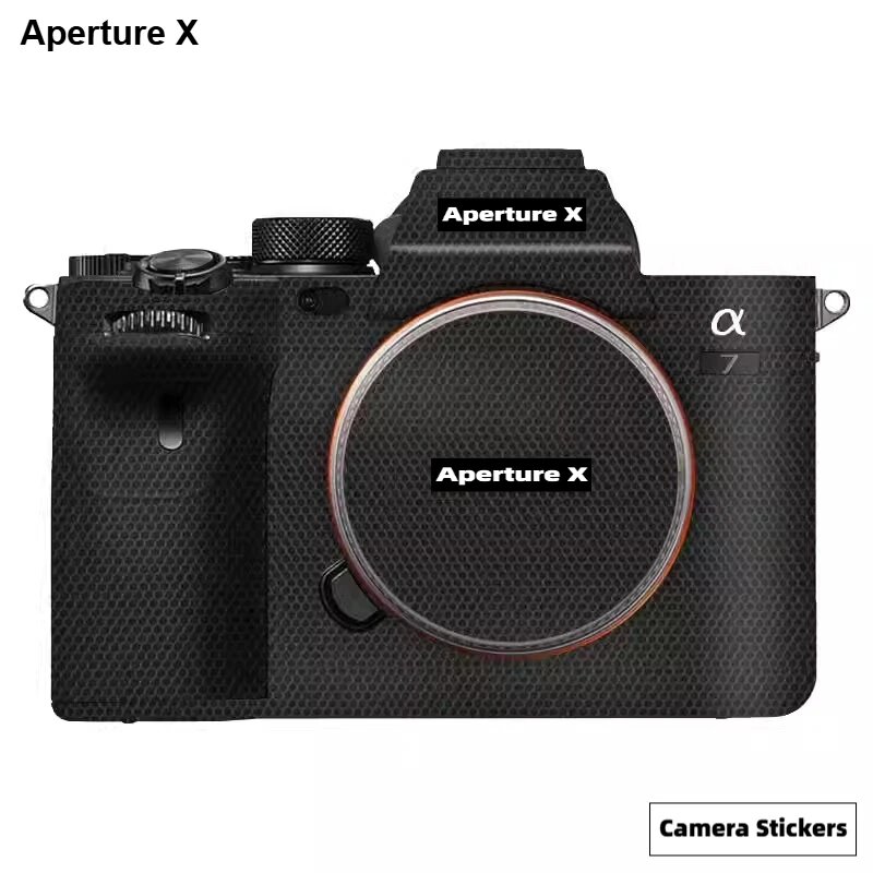 Наклейка Aperture X для Sony A7 IV, черная