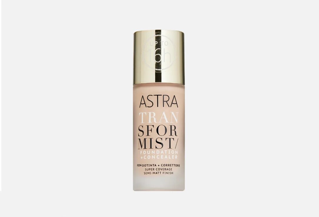 ASTRA TRANSFORMIST FOUNDATION + CONCEALER тональная основа + консилер 18 г 01