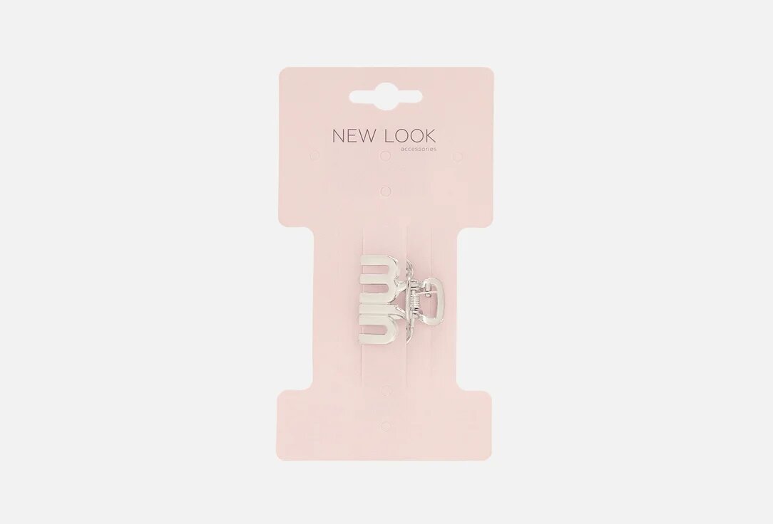 New Look 1057 серебро Краб для волос