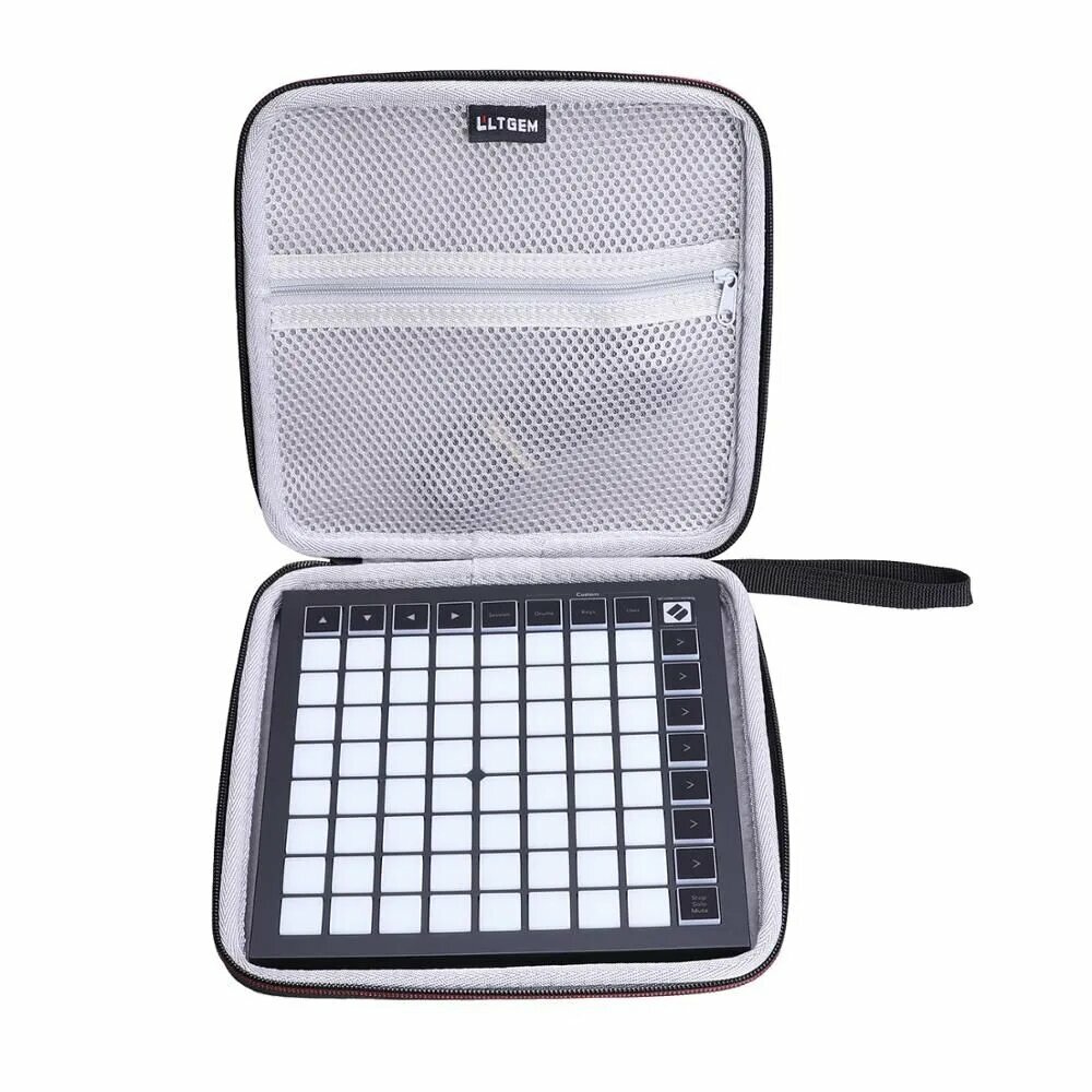 Novation Launch Pad Mini (MK3) Жесткий чехол LTGEM из ЭВА + Прочный + Водонепроницаемый + Портативный для MIDI-контроллера (только чехол!)