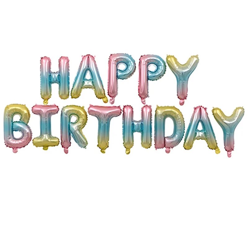 Набор воздушных шаров для праздника Youyouhuan Colored birthday
