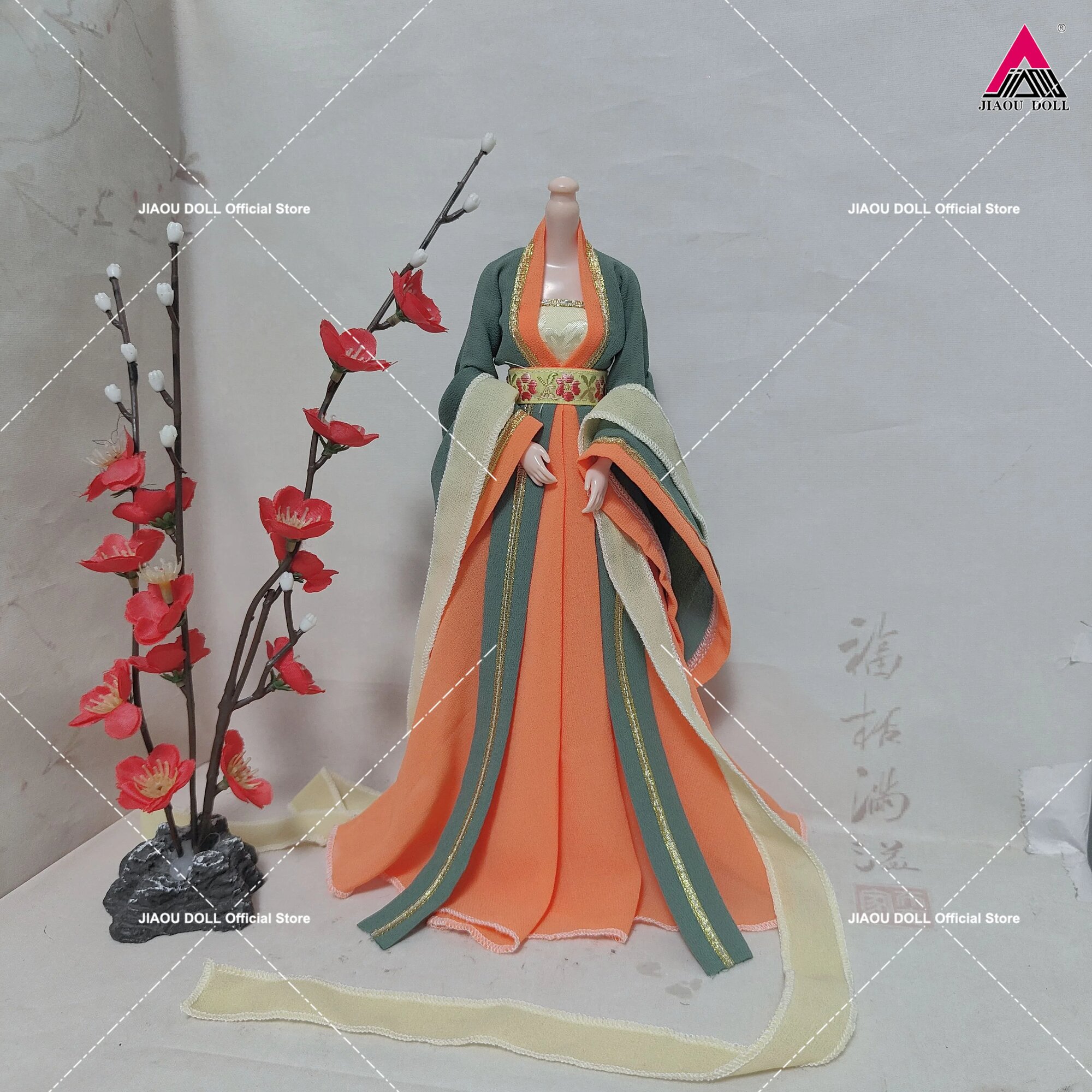 Модель платья ханьфу JIAOU DOLL 1/6 24