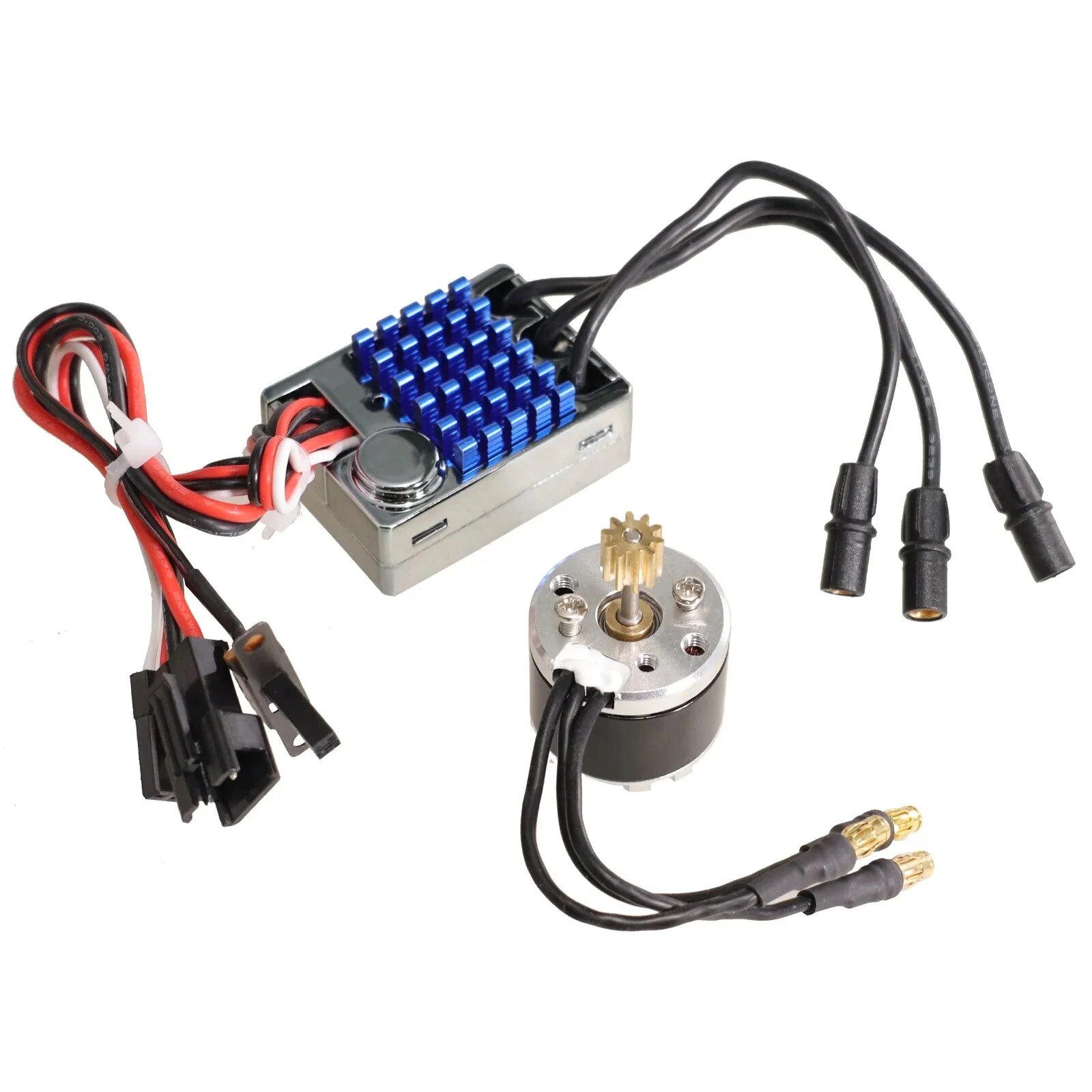 Бесколлекторный мотор Outrunner 2322 2600KV и регулятор скорости AM32 45A для краулеров MN82 MN99S MN168 MN78