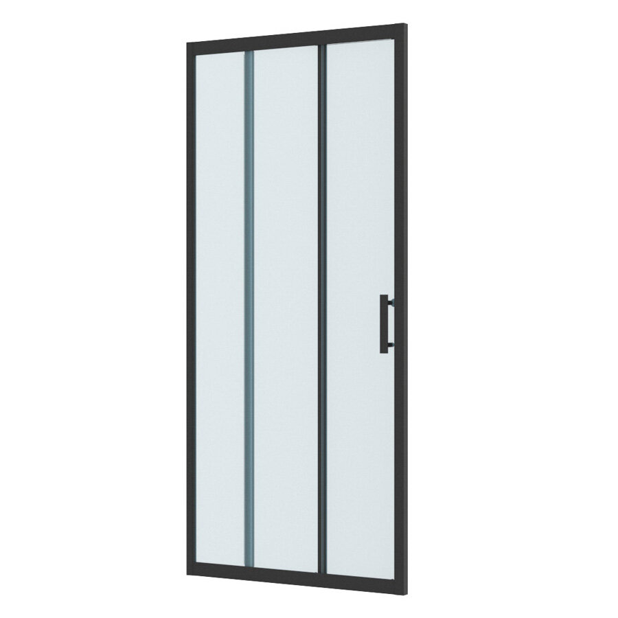 Душевая дверь Belbagno Uno 195х100 UNO-195-BF-3-100-P-NERO черный