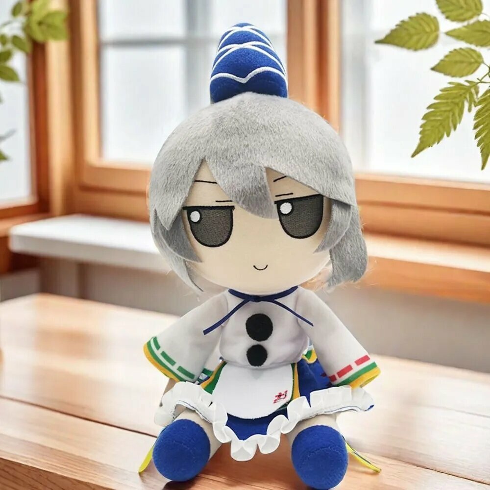 Аниме Мягкие Игрушки TouHou Project Fumo Patchouli Футо Мононобэ / Mononobe no Futo Игрушка Антистресс 20 CM