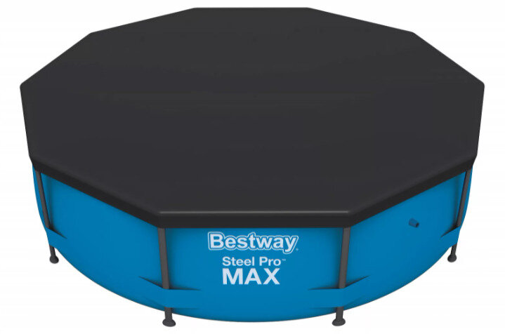 Тент для бассейнов каркасных и с надувным бортом Bestway Fast Set 366см 58037