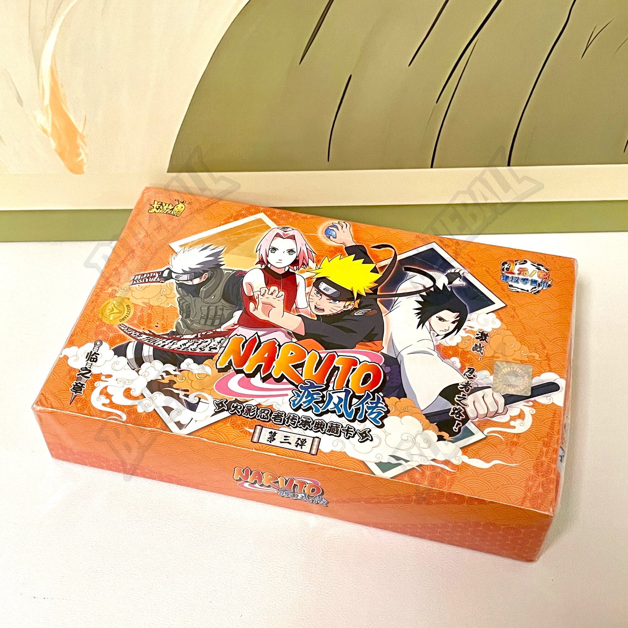 Коллекционные карты Kayou Naruto W8T4 W9T2 Оранжевый, W3T1