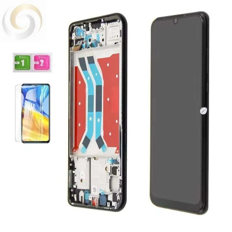 TFT Дисплей с рамкой Для Huawei Y8P 2020 P Smart S AQM-LX1 LCD с сенсорным экраном
