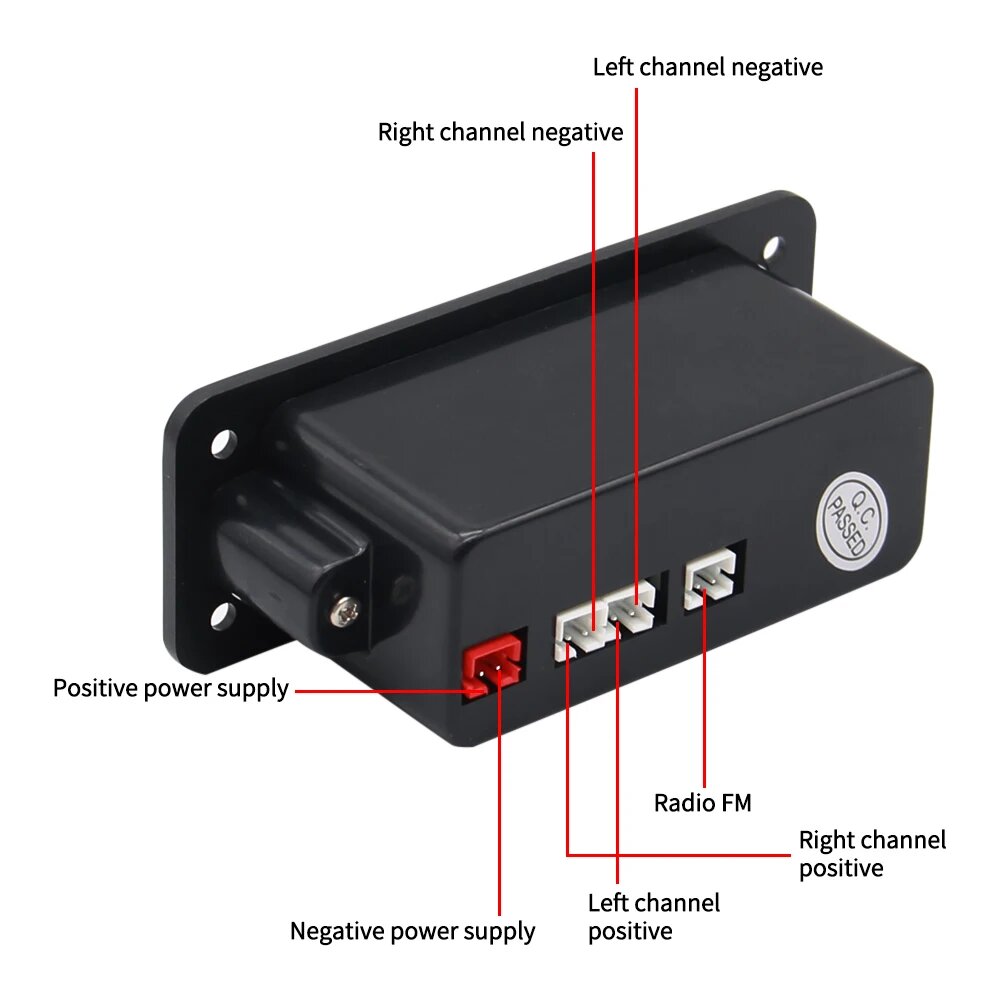 USB/SD Digital Player, Bluetooth, 12V Decoder Board — фото 1