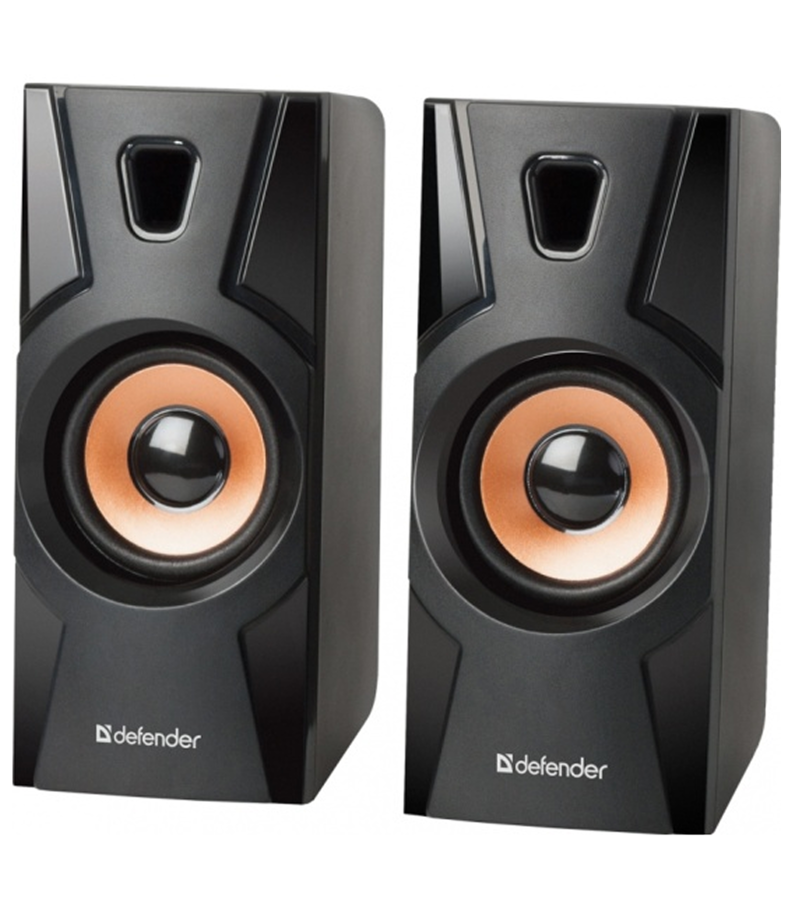 Колонки Defender AURORA S8, полочная, активная, Bluetooth, черный.