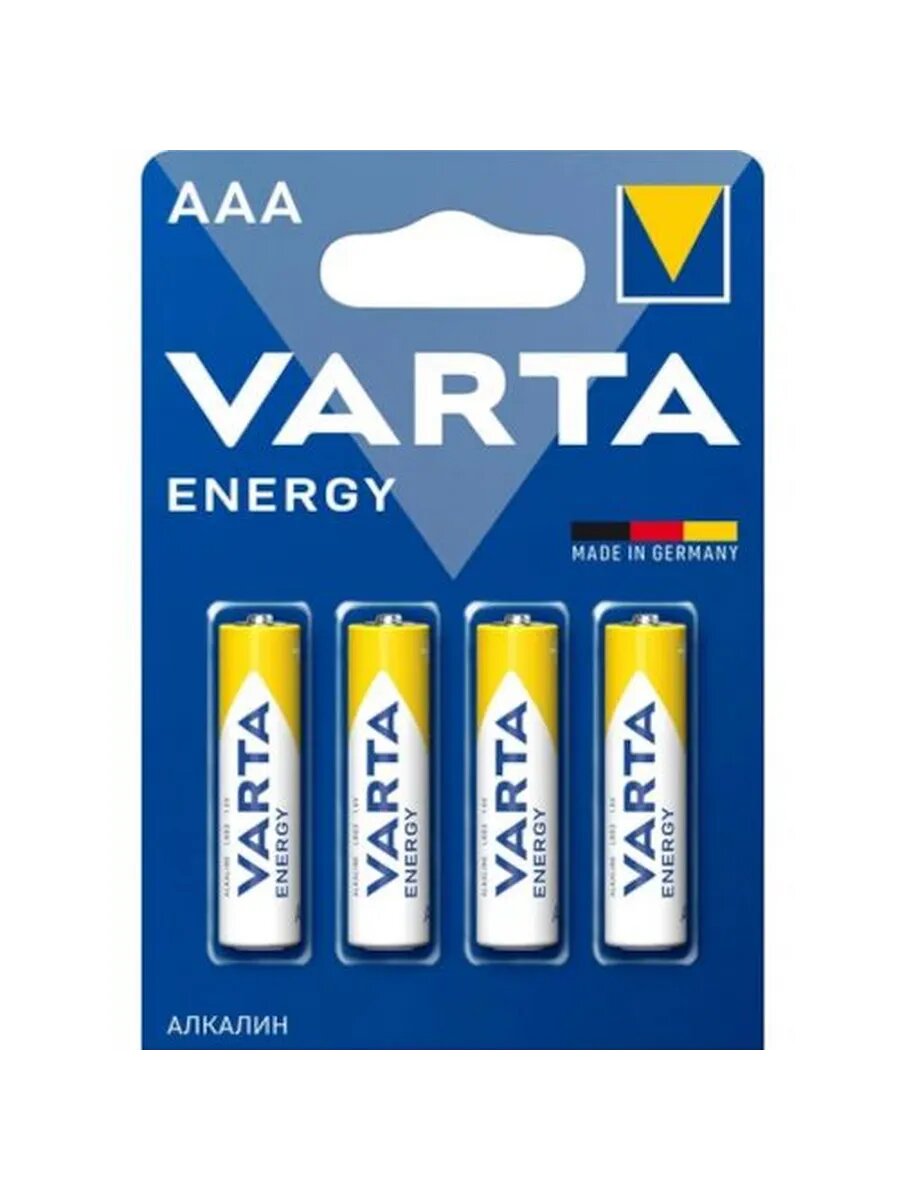 Батарейка VARTA LR03 1.5V для устройств (4 шт)