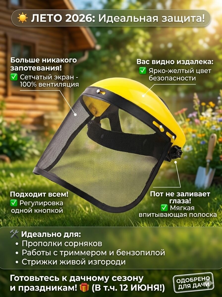Щиток защитный, 1 шт.