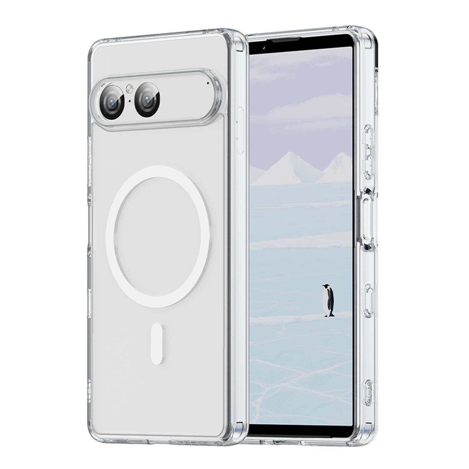 Прозрачный магнитный чехол Sony Xperia 10 VII