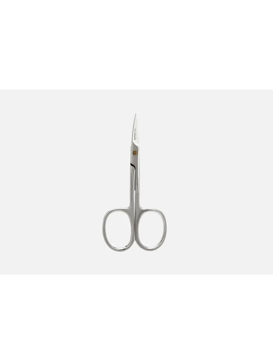 Di Valore Universal manicure scissors / for nails and cuticles/ shiny/ length / curved blades Ножницы маникюрные универсальные для ногтей и кутикулы 1шт