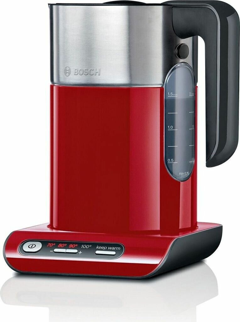 Bosch Электрический чайник Styline, красный