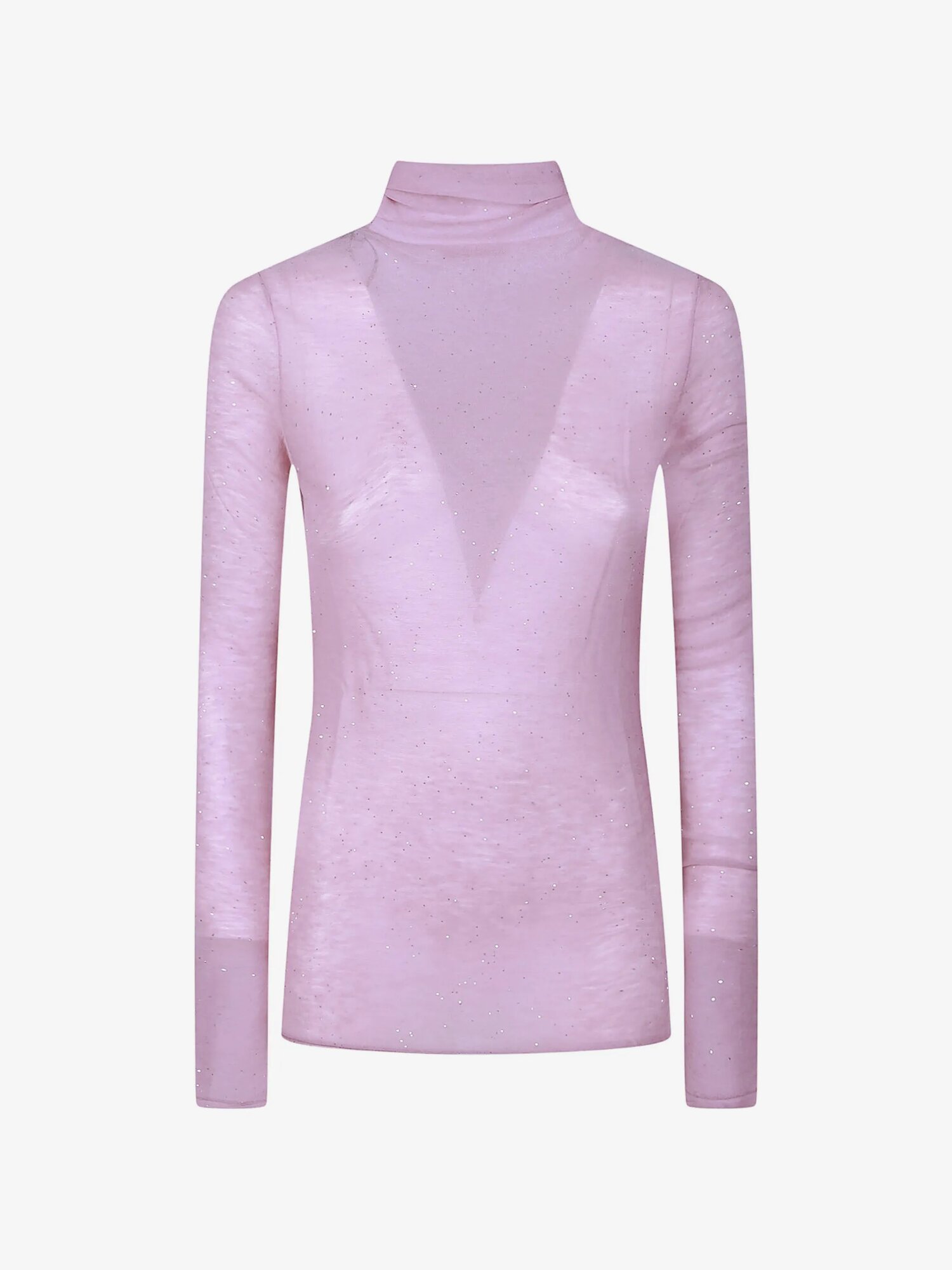 Свитер Glitter-effect roll-neck sweater