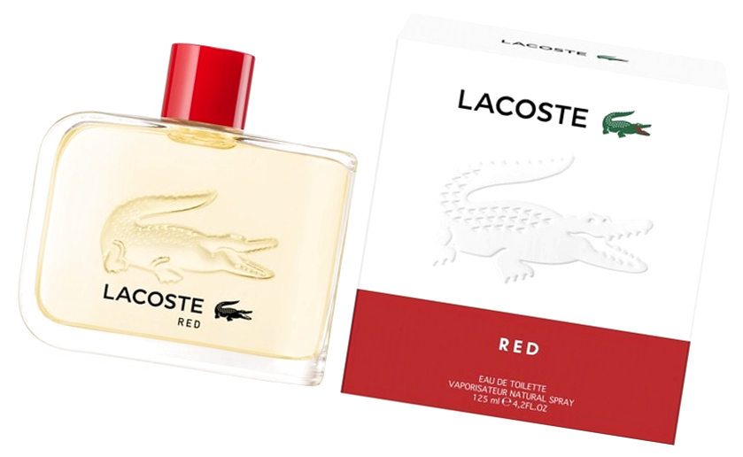Аромат для мужчин Lacoste Red 125 мл / Лакост Рэд туалетная вода