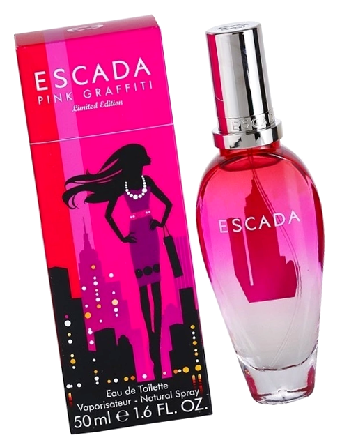 Escada Pink Graffiti женская туалетная вода 50 мл / Пинк Граффити