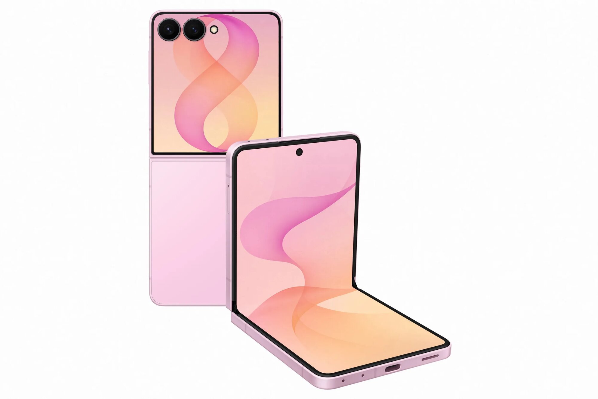 Смартфон Samsung Galaxy Z Flip8 12/256ГБ Pink, Глобальная версия