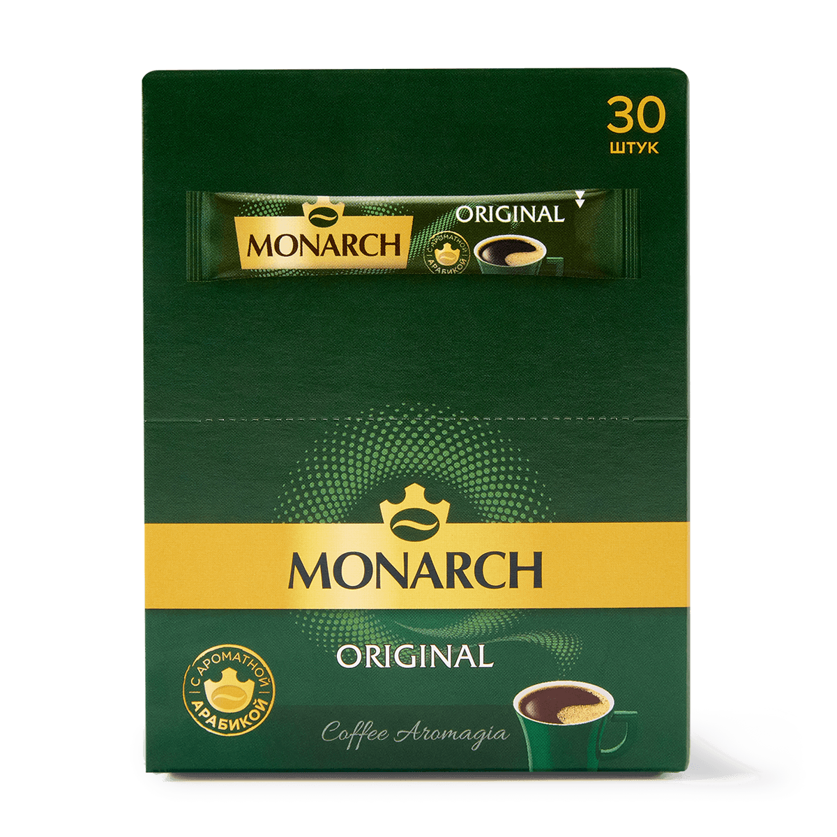 Кофе Monarch Original, растворимый, стик, 30 пакетиков, 1 упаковка