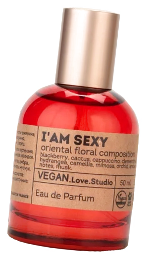 Парфюмерная вода женская 50 мл - Delta Parfum Vegan Love Studio I Am Sexy