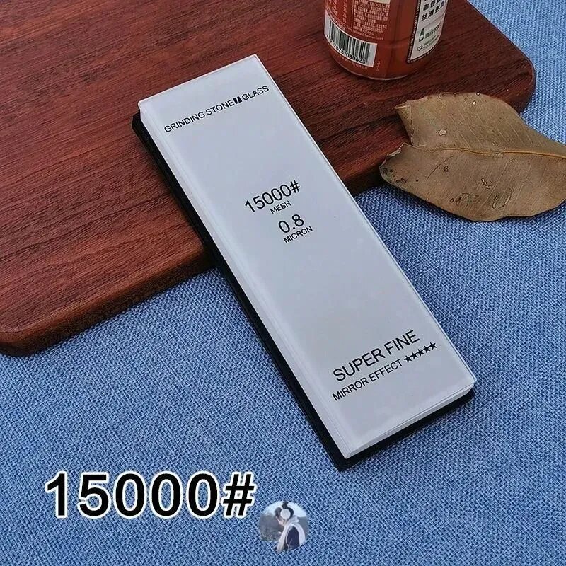 Профессиональный камень для заточки ножей, зернистость 15000 #, белый алундовый точильный камень для кухни